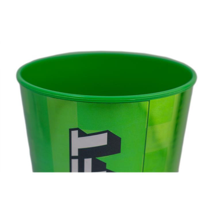 Fun Kids Vaso Metalizado Minecraft Infantil Verde - Mi Tienda del Ahorro