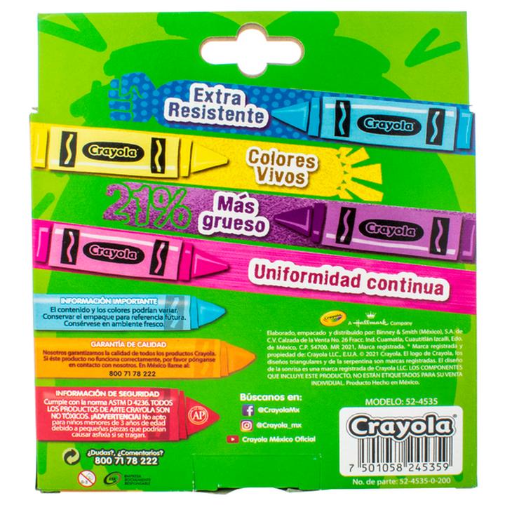 Crayola Crayones Monster Crayones Monster 10 Pz - H-E-B México