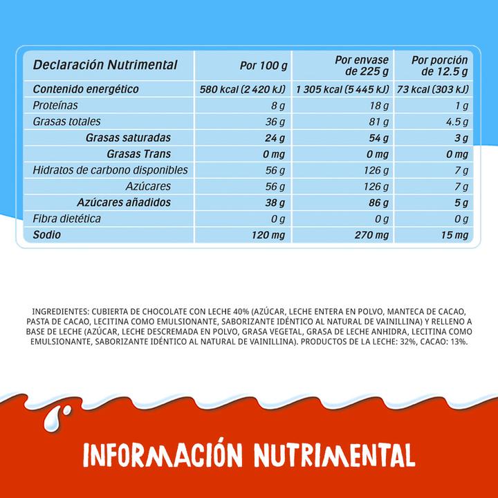 Kinder Delice Kinder Chocolate Chocolate T18 225 G - H-E-B México