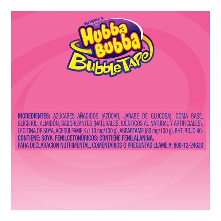 Hubba Bubba Chicle en Rollo Sabor Frutas 56.7 g - H-E-B México
