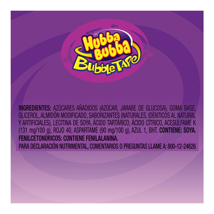 Hubba Bubba Chicle en Rollo Sabor Uva 56.7 g - Mi Tienda del Ahorro