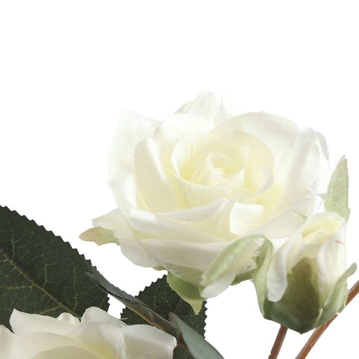 Haven And Key Rosa Mini Blanca 64 Cm Flores Blanca - H-E-B México