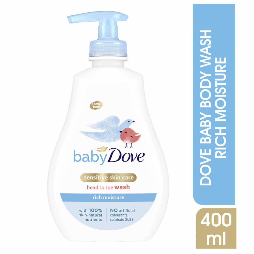 Dove Baby Shampoo para Bebe Piel Sensible 400 ml - H-E-B México