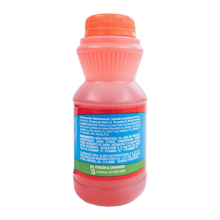 Bebida Saborizada Frutiqueko con Jugo de Fresa Natural 246 ml - Mi ...