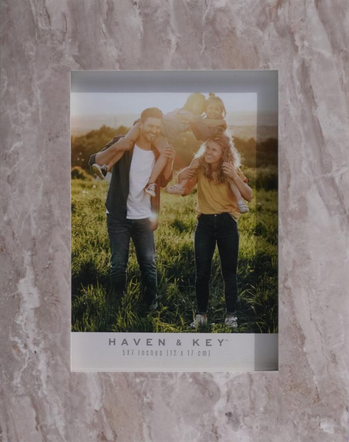 Haven And Key Marco Imi Marmol 5x7 1 Pz - H-E-B México