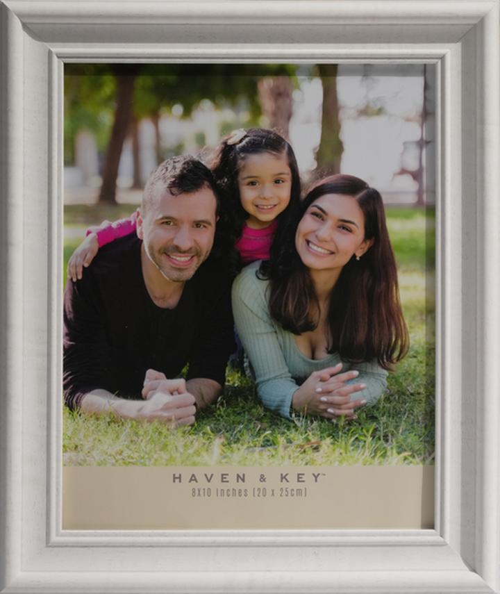 Haven And Key Marco Plastico Blanco 8x10 1 Pz - Mi Tienda del Ahorro