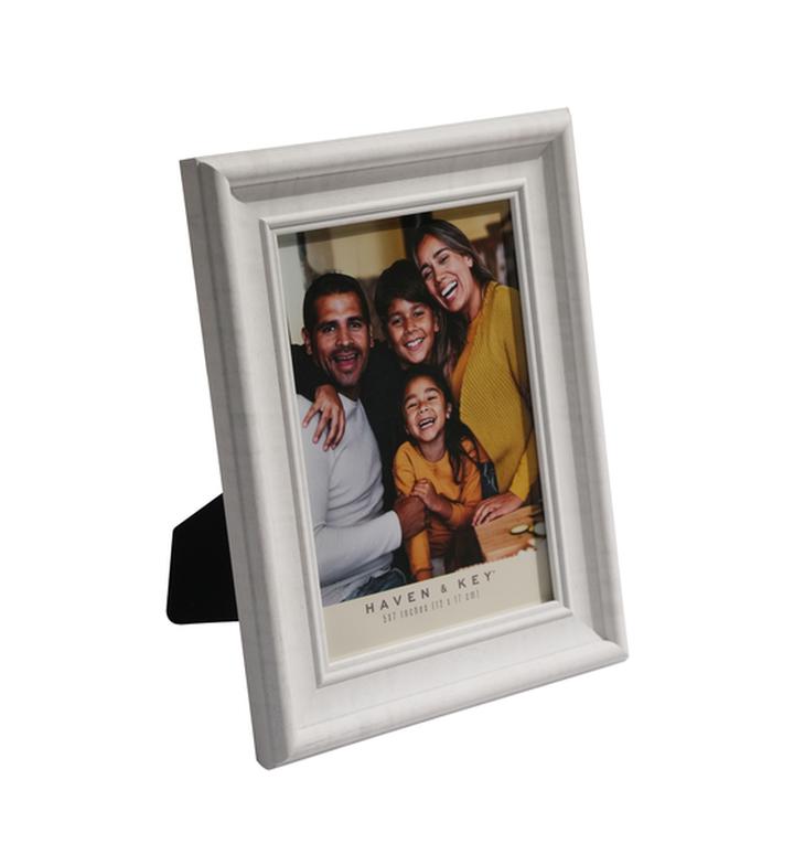 Haven And Key Marco Plastico Blanco 5x7 1 Pz - Mi Tienda del Ahorro