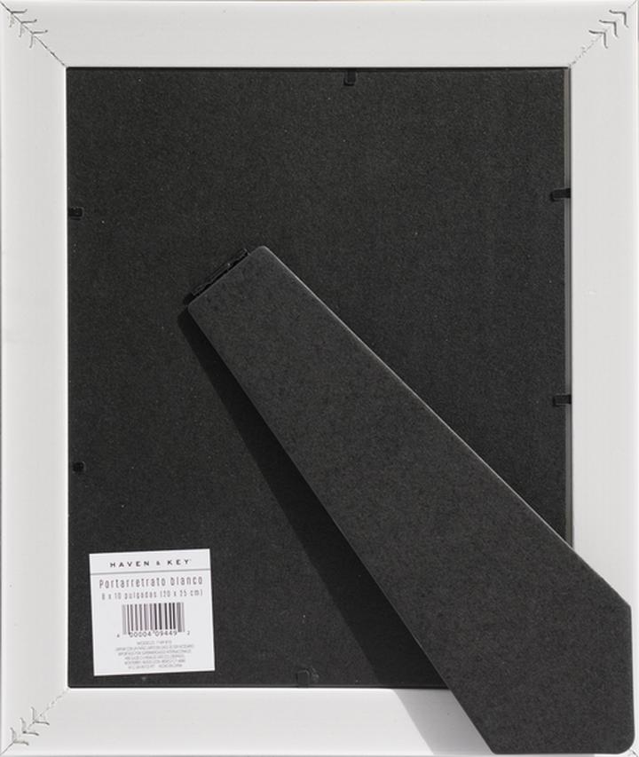 Haven And Key Marco Plastico Blanco 8x10 1 Pz - Mi Tienda del Ahorro