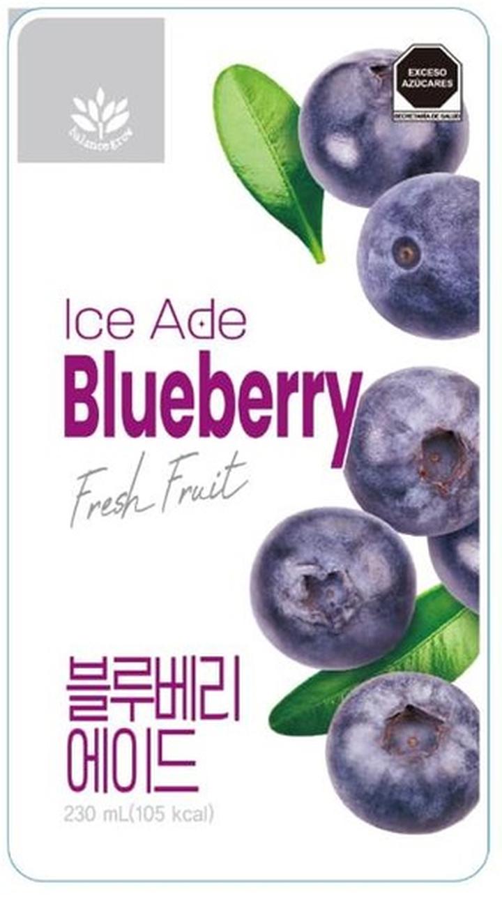 Ice Ade Ice Ade Blueberry 230 Me - H-E-B México