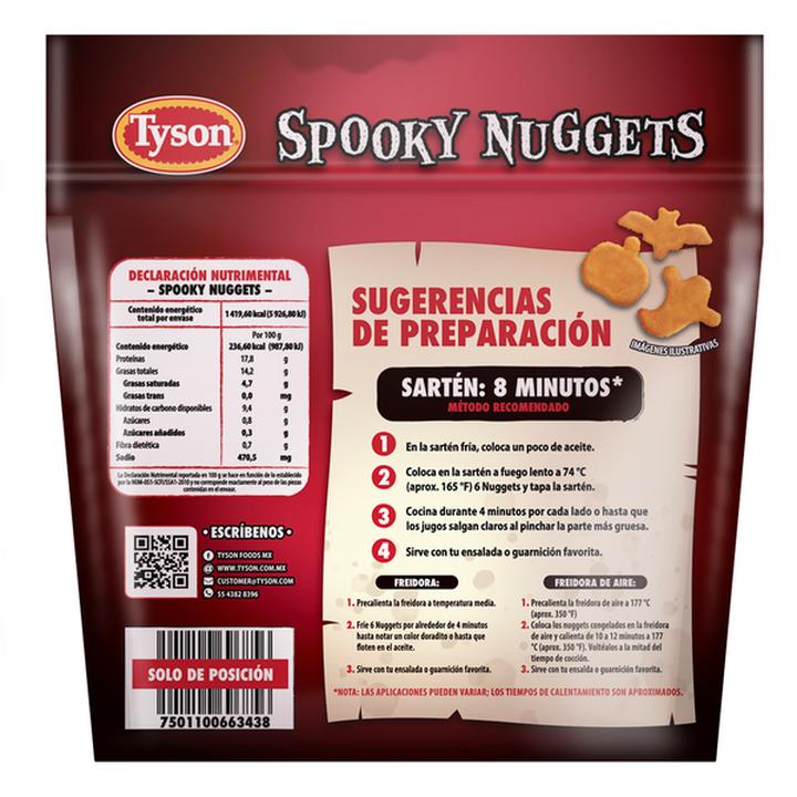 Tyson Nuggets de Pollo Spooky 600 g - H-E-B México