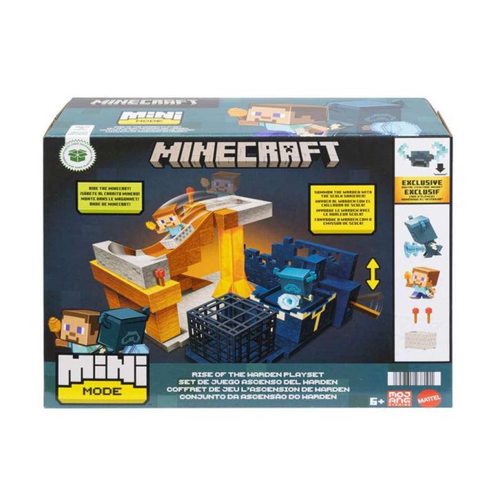 Set de Juego Mini Ascenso del Warden Minecraft Vanilla - H-E-B México