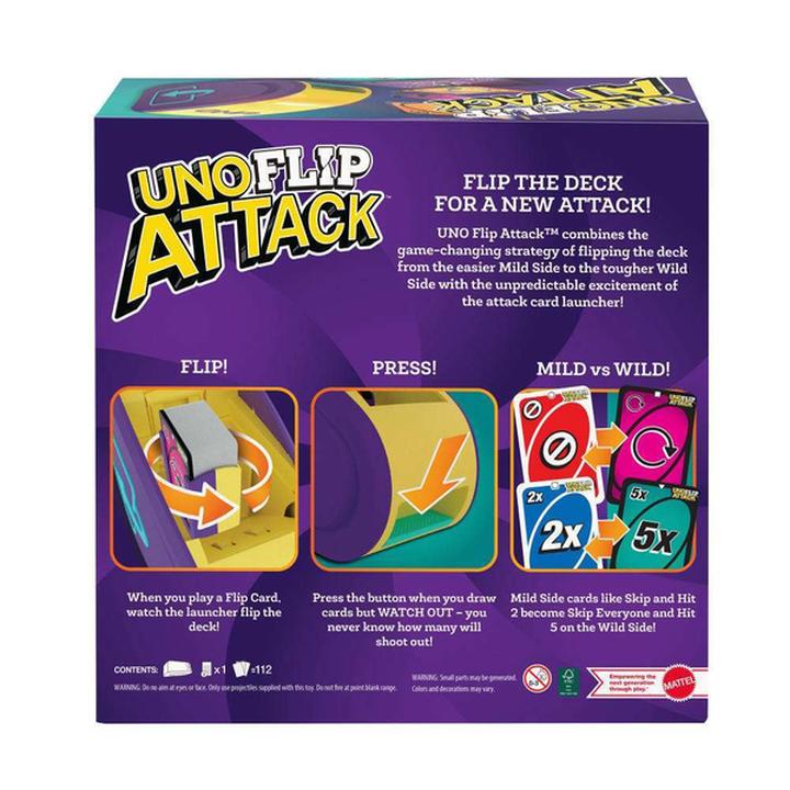 Uno Juego de Mesa Flip Attack para Niños - H-E-B México