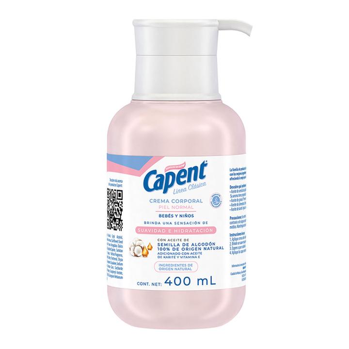 Capent Capent Crema Corporal 400ml Capent Crema Co - H-E-B México