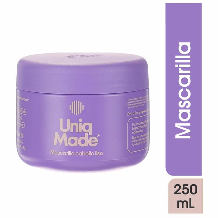 Uniq Made Mascarilla Cabello Liso 250 Ml - H-E-B México