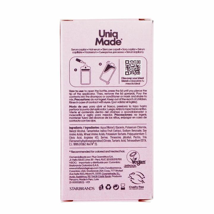 Uniq Made Serum Capilar Antifrizz con Keratina Veg - H-E-B México