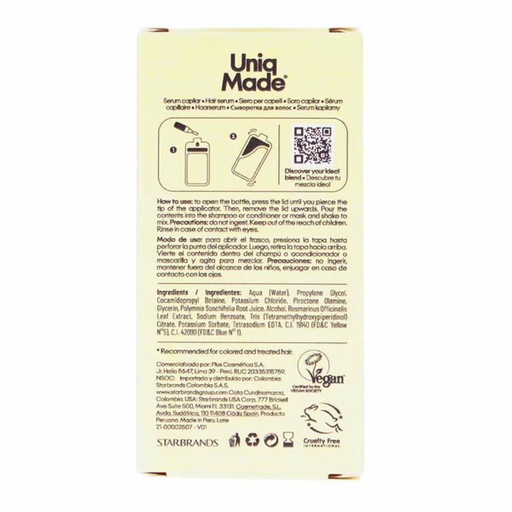 Uniq Made Serum Capilar Anticaspa con Romero 8 Ml - H-E-B México