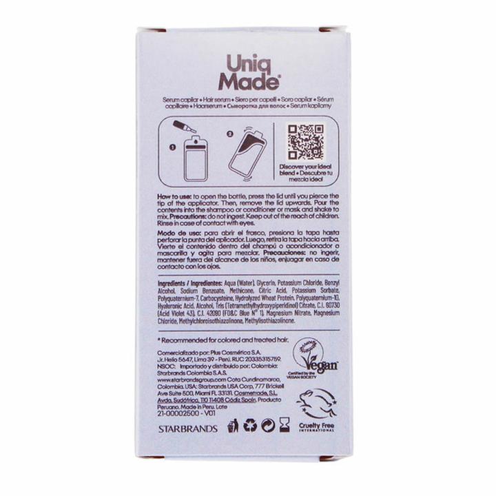 Uniq Made Serum Capilar Hidratacion con Acido Hial - H-E-B México