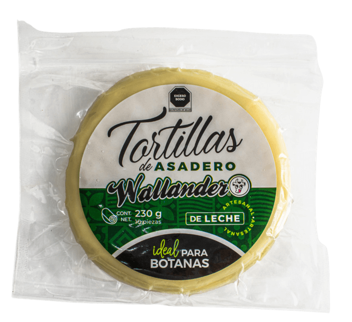 Wallander Tortillas de Queso Asadero 230 Gr - H-E-B México