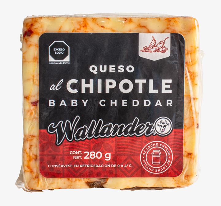 Wallander Queso Baby Cheddar Chipotle 280 Gr - H-E-B México