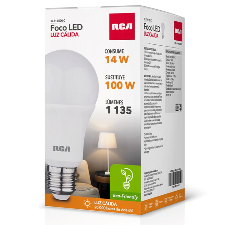 Rca Foco Led Individual 14w 3000k 1 Pz - H-E-B México
