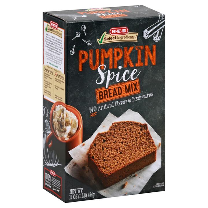 Heb Pumpkin Spice Bread Mix 454 Gr - H-E-B México