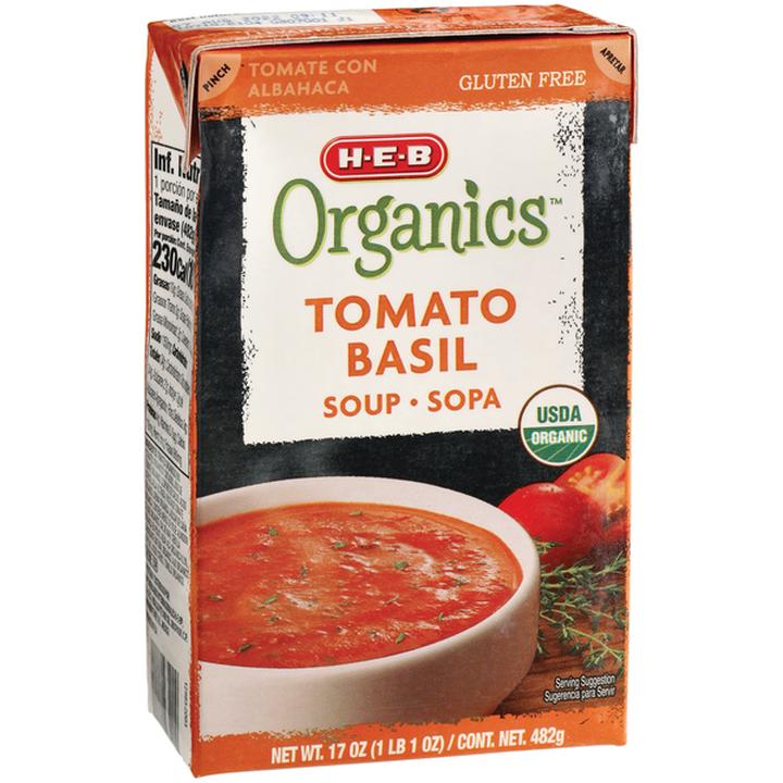 Heb Organics Sopa Sabor a Tomate 482 Gr - H-E-B México