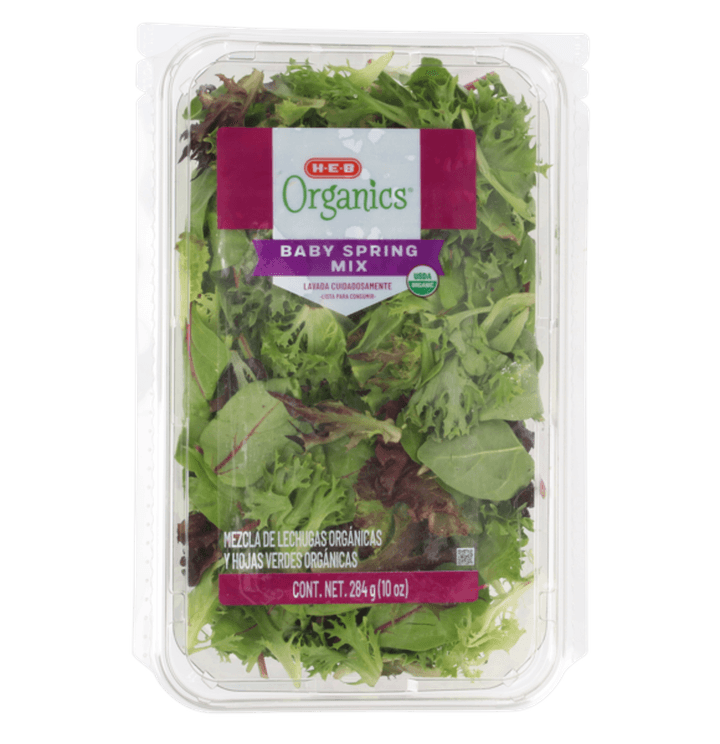 HEB Organics Baby Spring Mix 284 g - H-E-B México