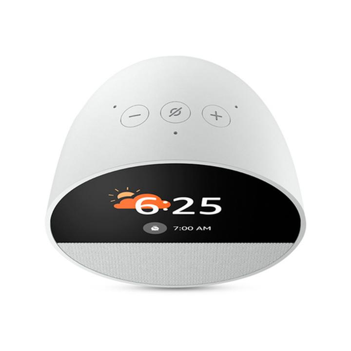 Amazon Echo Spot Smart Alarm Touch Alexa Glacier W - H-E-B México