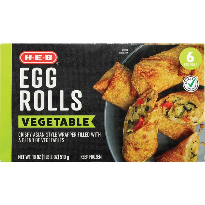 Heb Comida Vegetable Egg Roll 6 Pc - H-E-B México