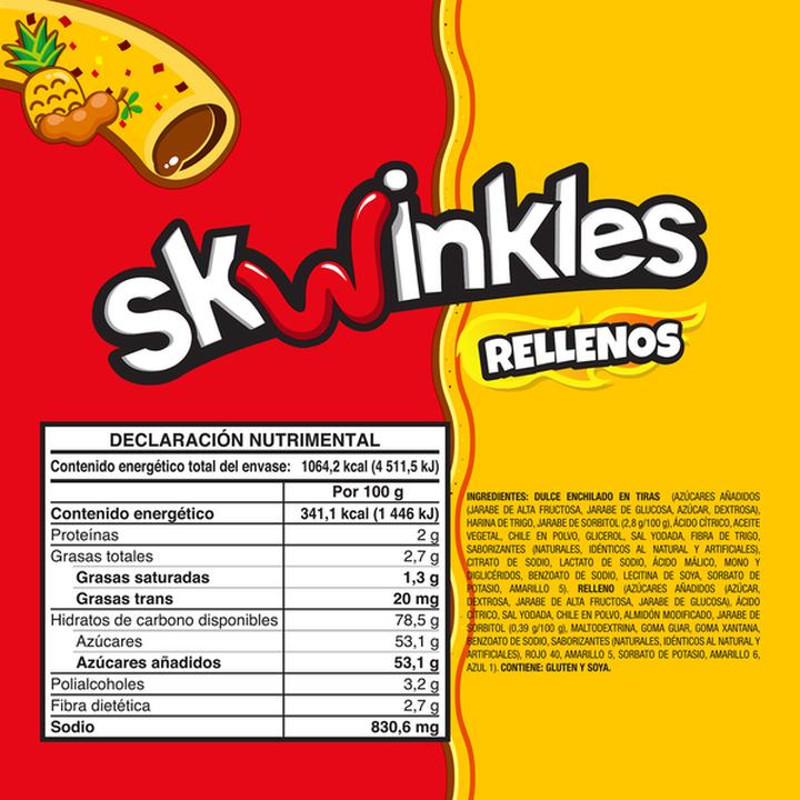 Skwinkles Rellenos Surtidos Dulces Enchilados con 12 pz de 26 g - H-E-B ...