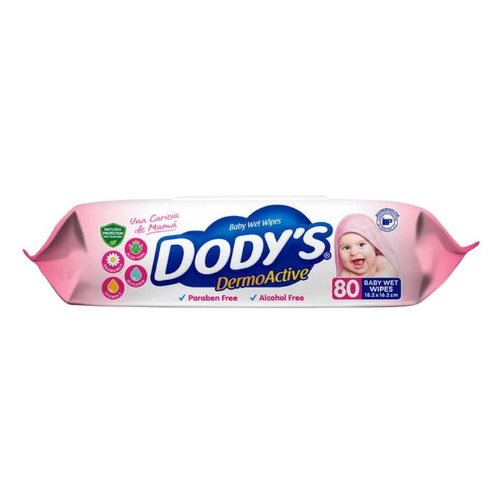 Dodys Dodys Toallitas Humedas Para Bebe Rosa 80 Pz - Mi Tienda del Ahorro