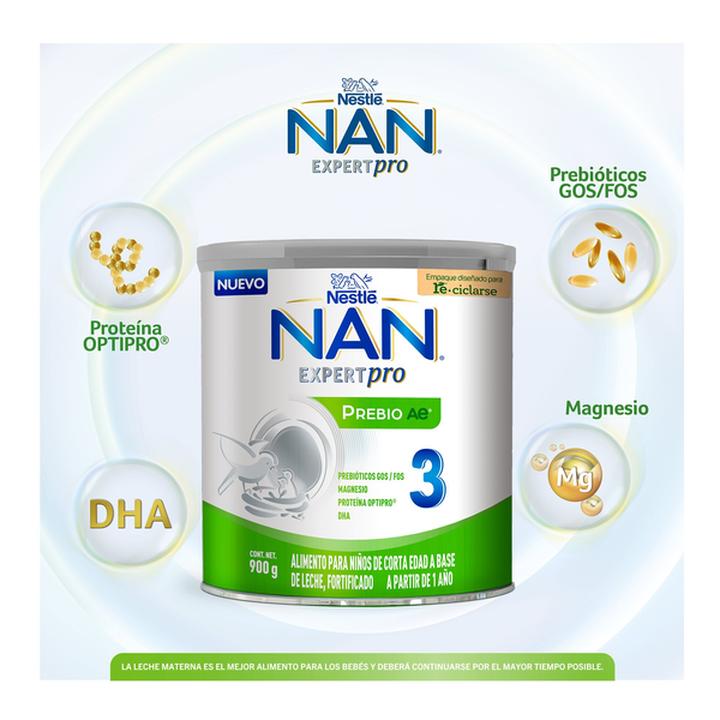 Nestle Nan Prebio Etapa 3 900g Nan Prebio Etapa 3 - H-E-B México