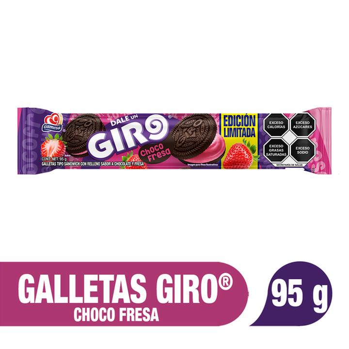 Gamesa Giro Choco Fresa Giro Choco Fresa 95 g - H-E-B México