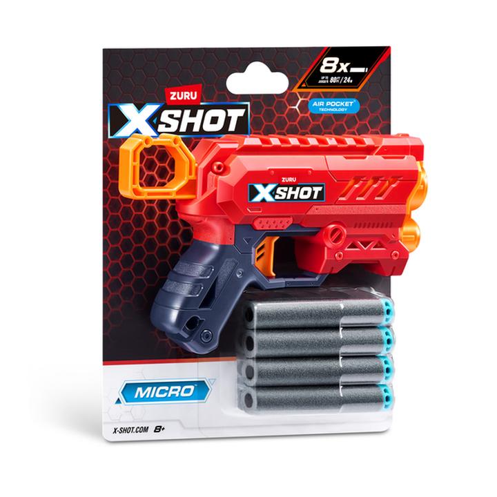 Pistola Micro 2.0 XShot Excel 8 Dardos Tarjeta Color con 12 pz - H-E-B ...