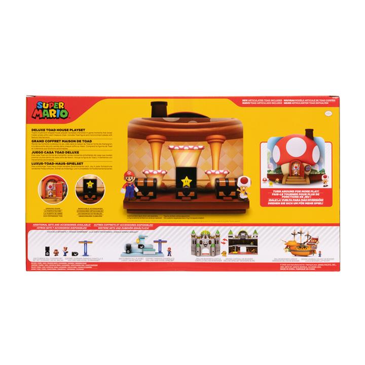 Figura de Acción Super Mario Playset la Casa de Toad - H-E-B México