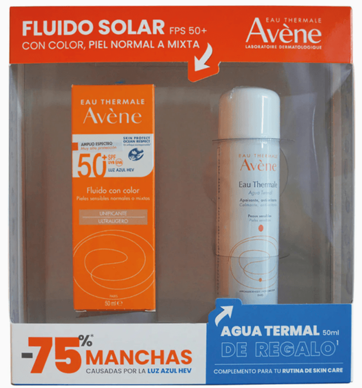 Avene Kit Ss24 Fluido Solar con Color Kit Ss24 Flu - H-E-B México