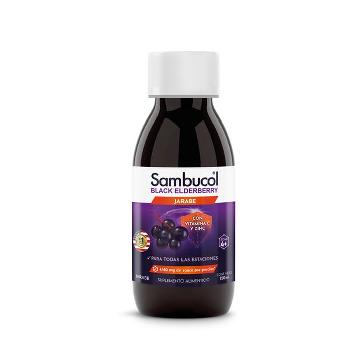 Sambucol Jarabe Black Elderberry 120 Ml - H-E-B México