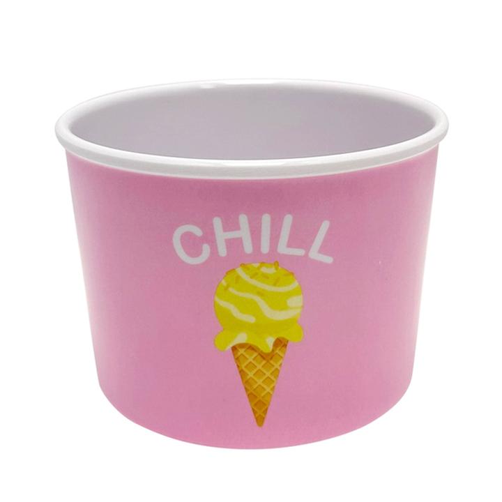 Bowl Dining Style de Melamina de Helado Rosa - H-E-B México