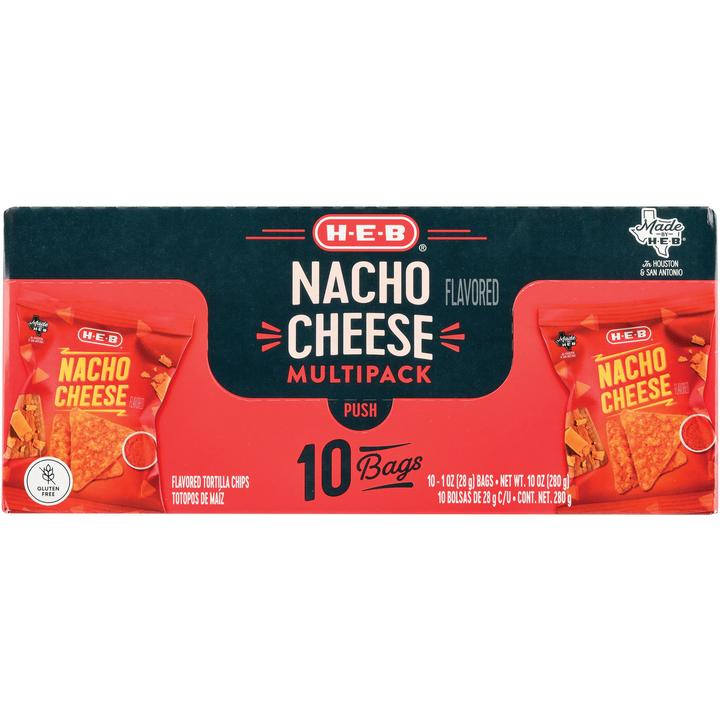 HEB Multipack de Botanas Sabor Nacho Cheese con 10 pz - H-E-B México