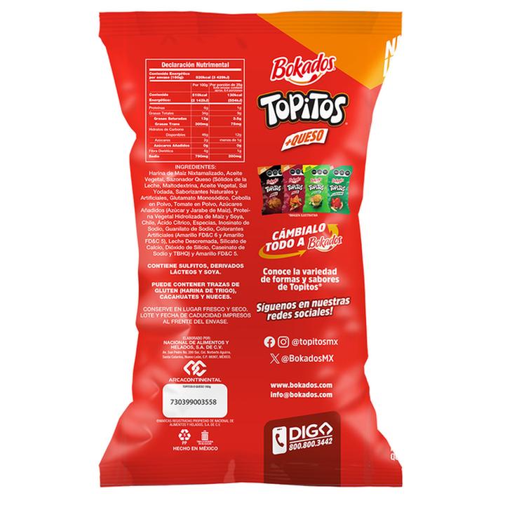 Bokados Topitos con Queso 160 g - H-E-B México