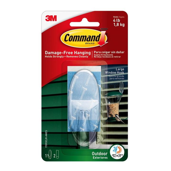 Command Gancho 17093clraw Grande Outdoor Commmand - H-E-B México