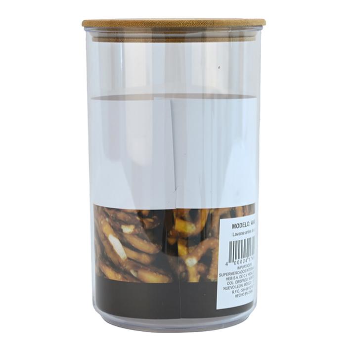 Kitchen & Table Contenedor con Tapa de Bambú Hermé - H-E-B México