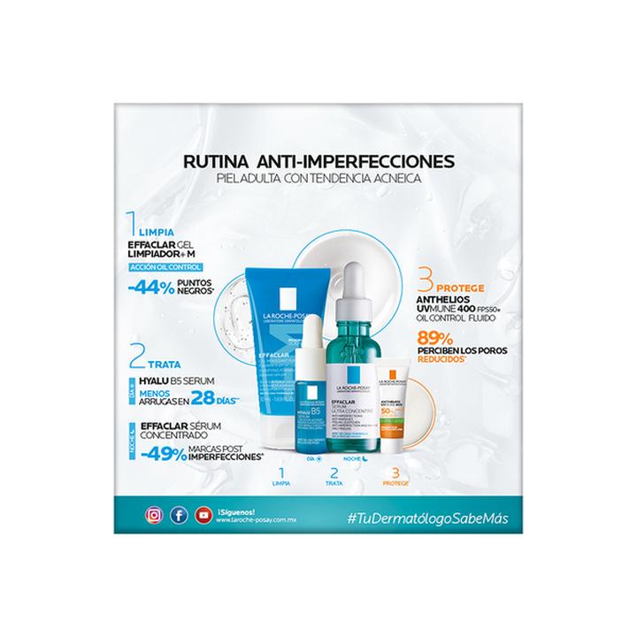 la Roche Posay Kit Effaclar Piel Grasa Serum 4 Pz - H-E-B México
