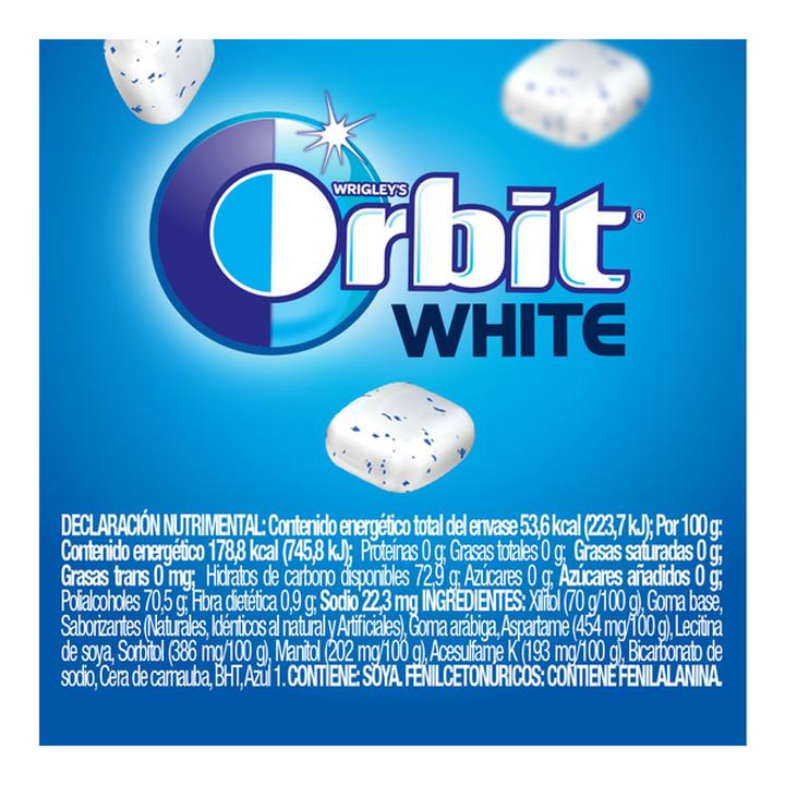 Orbit Goma de Mascar Menta 30 Pz - H-E-B México