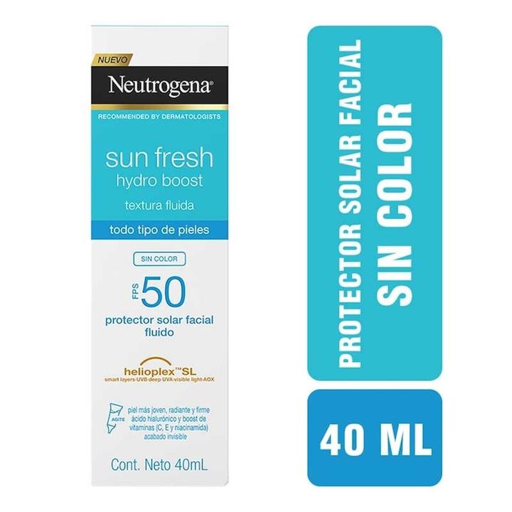 Neutrogena Sun Fresh Hydro Boost Color Fps50 40ml - H-E-B México
