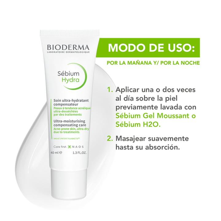 Bioderma Sébium Hydra Crema Hidratante 40 ml - H-E-B México