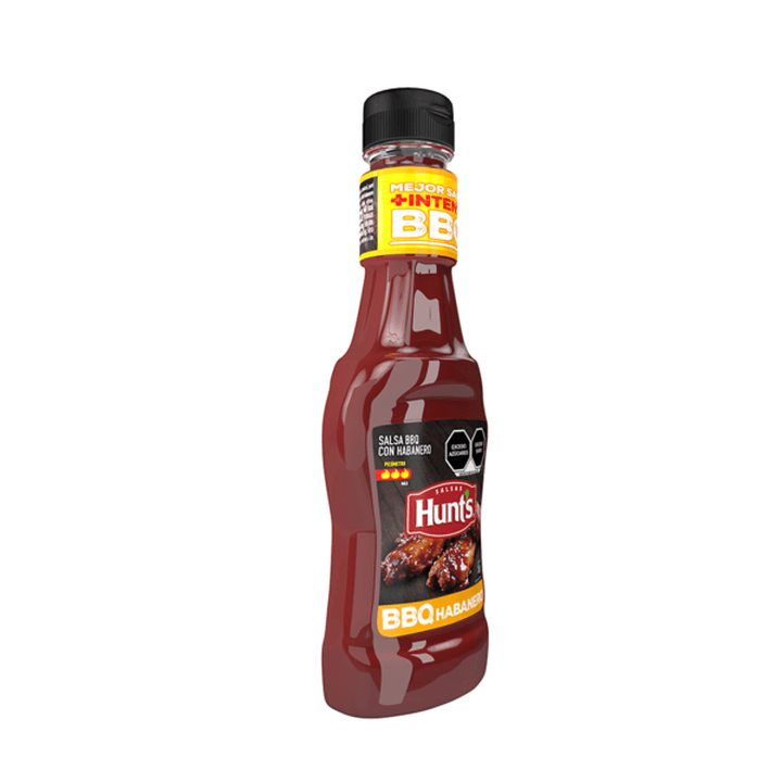 Hunts Salsa Bbq Habanero 350 g - H-E-B México