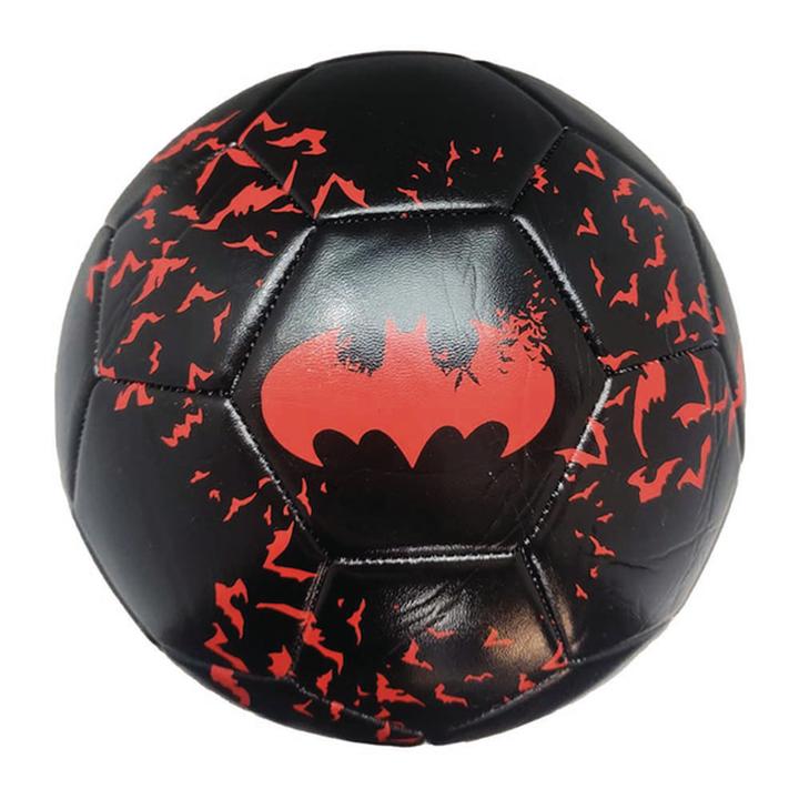 Balón de Futból Rojo con Negro Batman No. 5 de Warner - H-E-B México