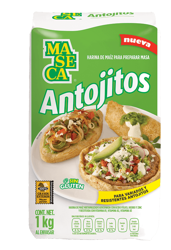 Maseca Harina de Maíz Antojitos 1 kg - H-E-B México