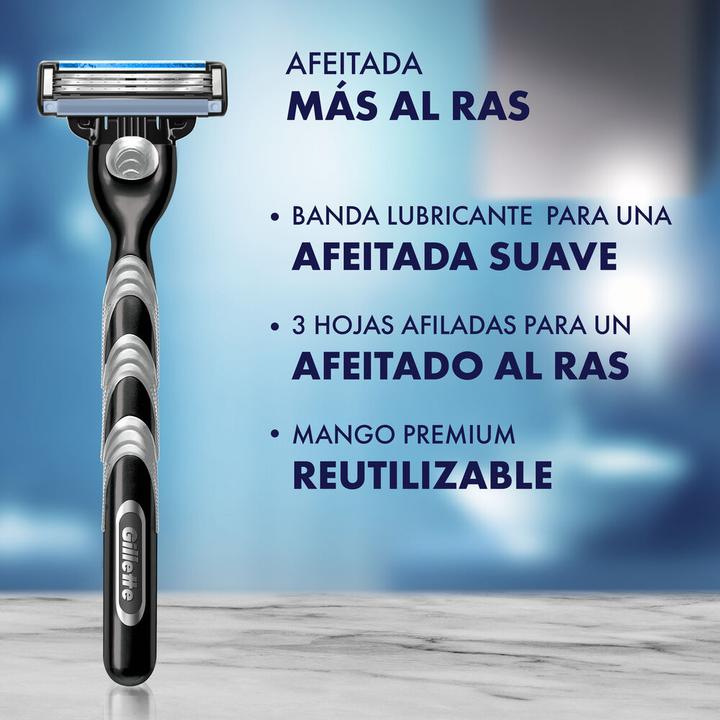 Gillette Afeite Cartuchos Premium Para Rastrillo M - Mi Tienda del Ahorro